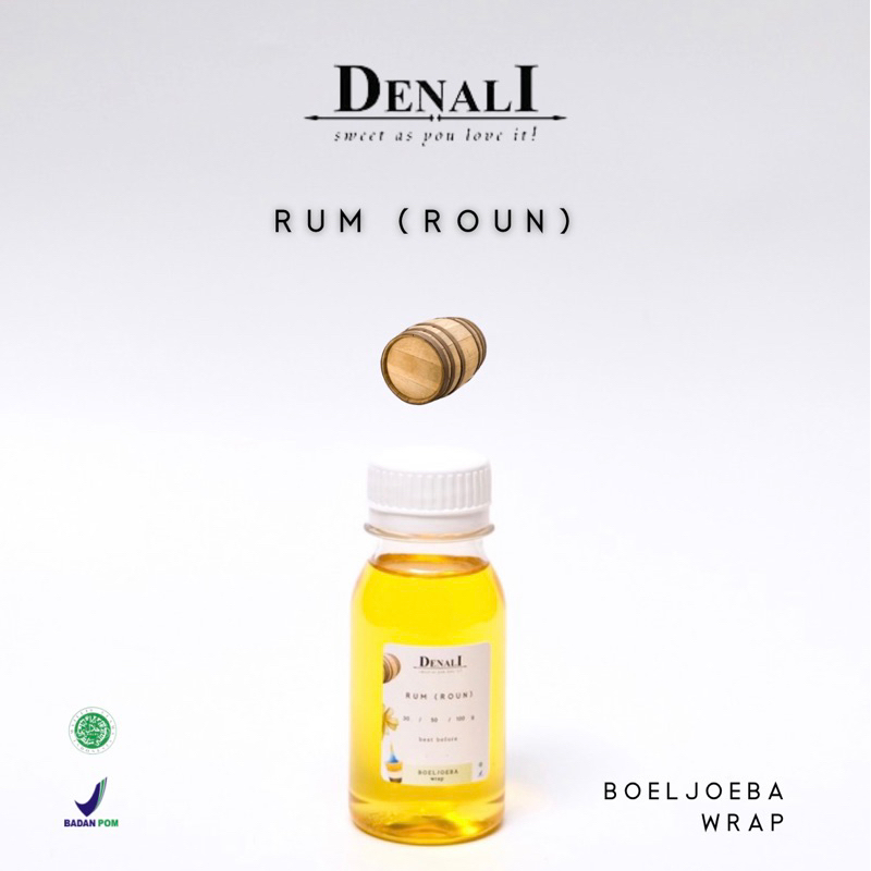 Jual Denali Roun (Rum) Syrup Repack [30, 50, 100] g | Shopee Indonesia