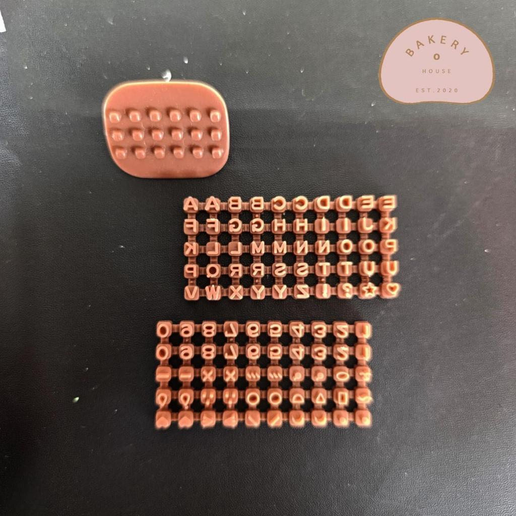 Jual NEW // FONT KECIL ALPHABET HURUF HIASAN DEKORASI KUE | Shopee ...