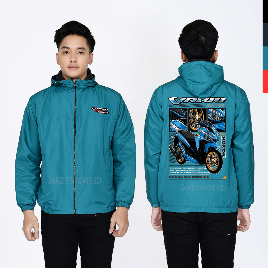 Jual JAKET VARIO HONDA ENGINEERING MOTOR TOURING KOMUNITAS CUSTOM ...