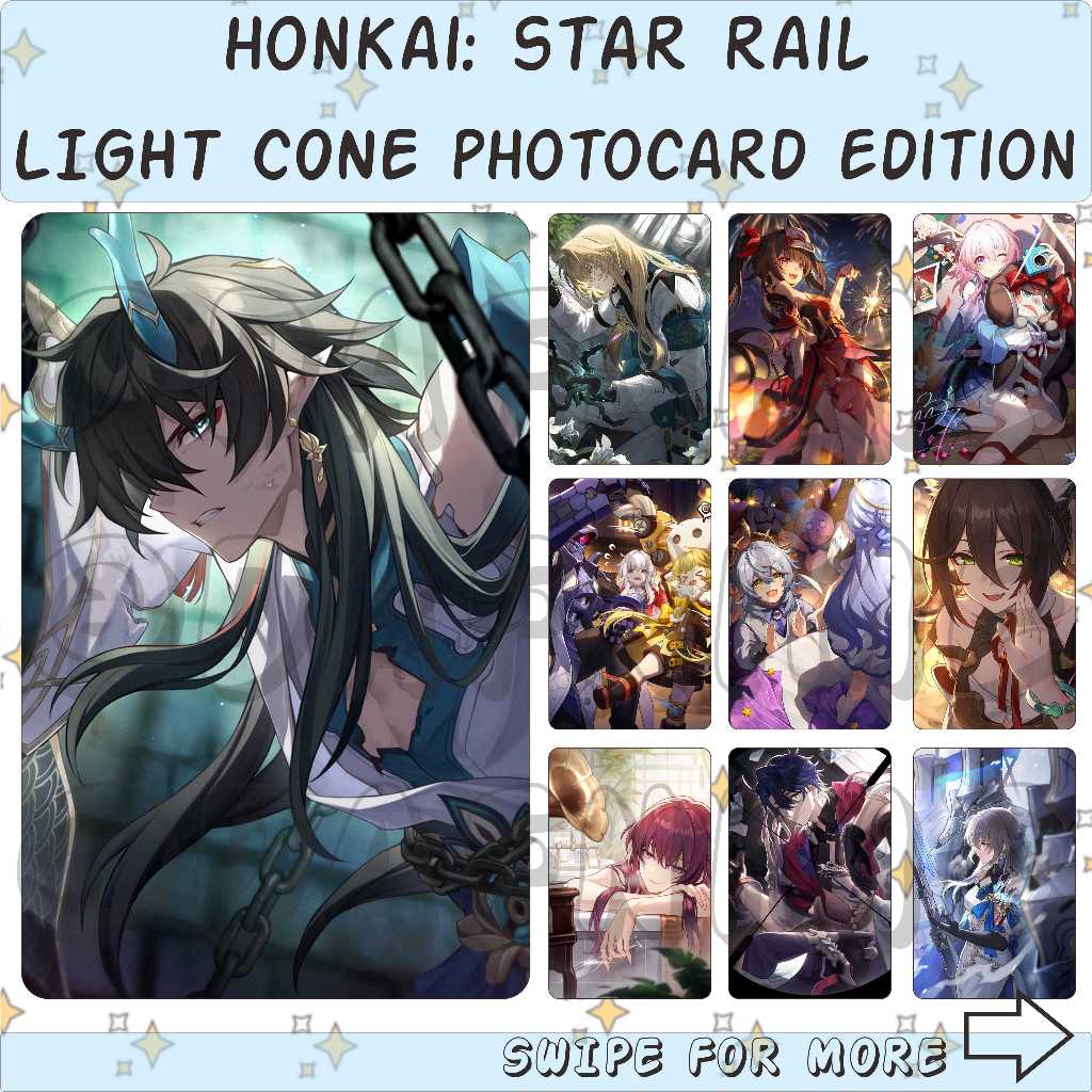 Jual HONKAI STAR RAIL LIGHT CONE PHOTOCARD ANIME | Shopee Indonesia