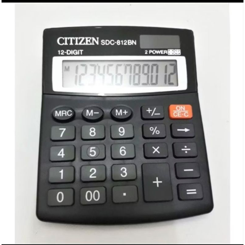 Jual KALKULATOR MEJA CITIZEN CT 812BN 12 digit / calculator meja 12 ...