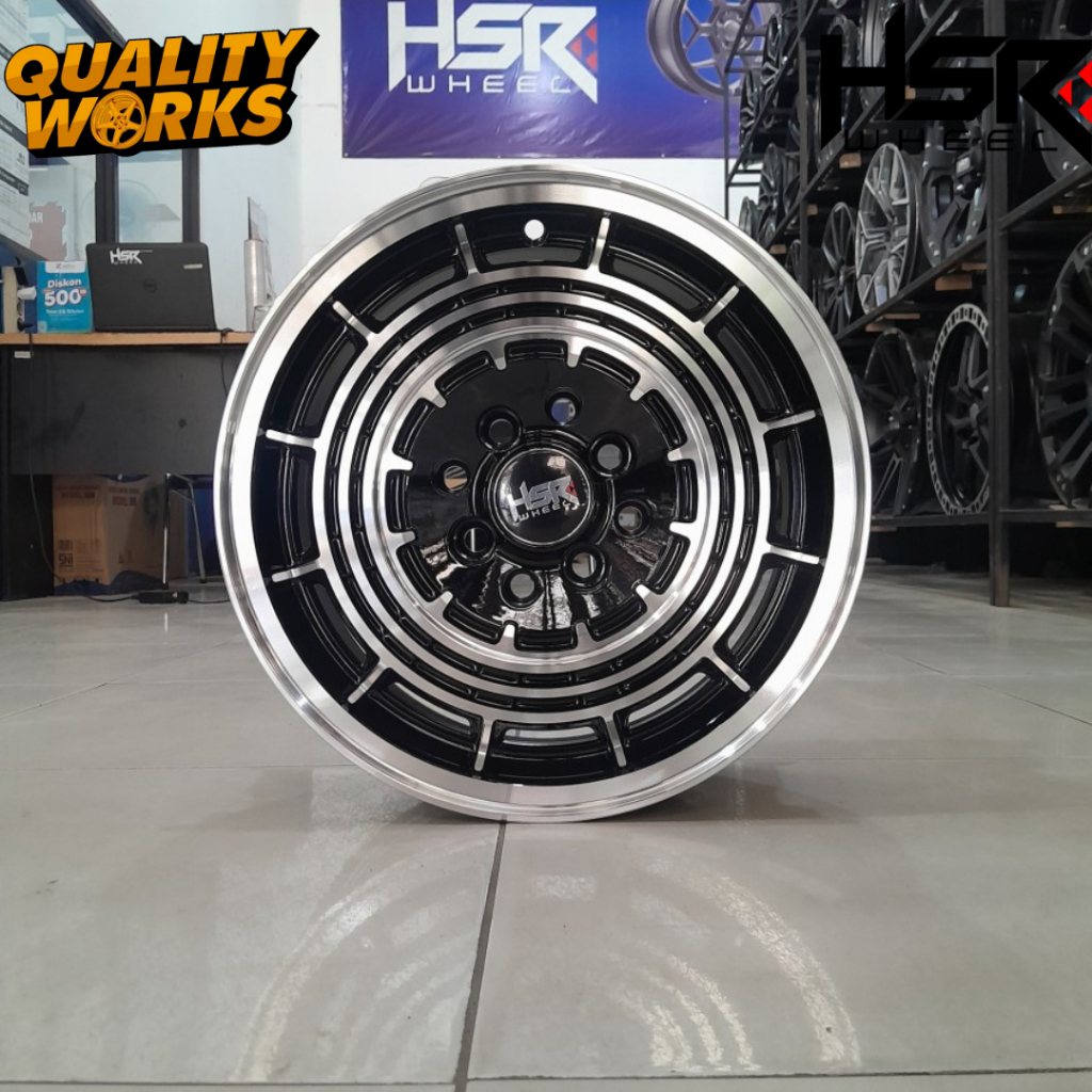 Jual Velg Mobil Model Classic Retro Ring 15 Velek Hsr RTR R15 Lebar 6,5 ...