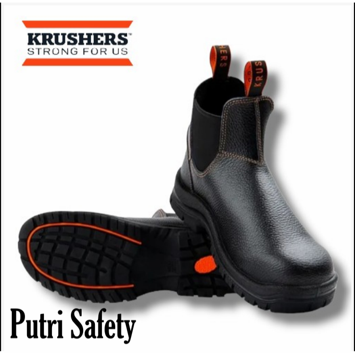 Jual Sepatu Safety Krushers Nevada Hitam Berkualitas - Safety Shoes ...