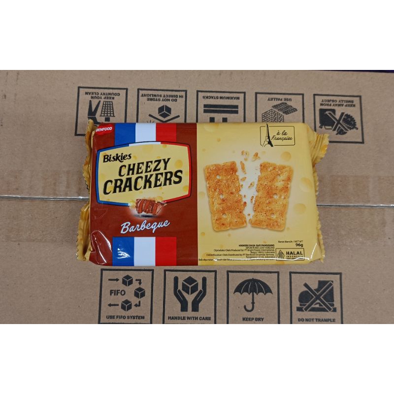 Jual Biskies Creezy Crackers Barbeque 94gr | Shopee Indonesia