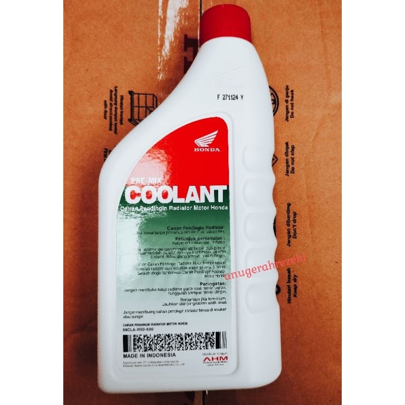 Jual AIR RADIATOR COOLANT HONDA /RADIATOR COOLANT MOTOR (500ML) HONDA ...