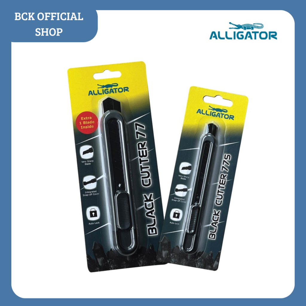 Jual Cutter Pemotong Black 77 Alligator (PCS) | Shopee Indonesia