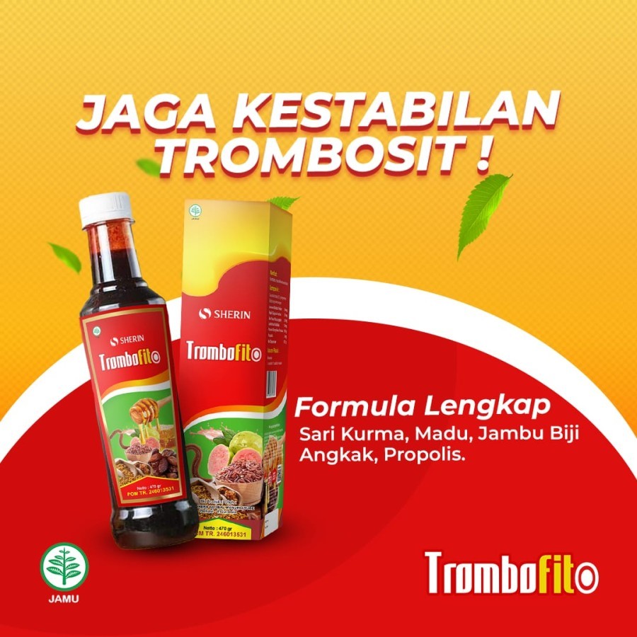 Jual Madu Trombofit Sherin 470 gr Asli Meningkatkan Trombosit dan ...