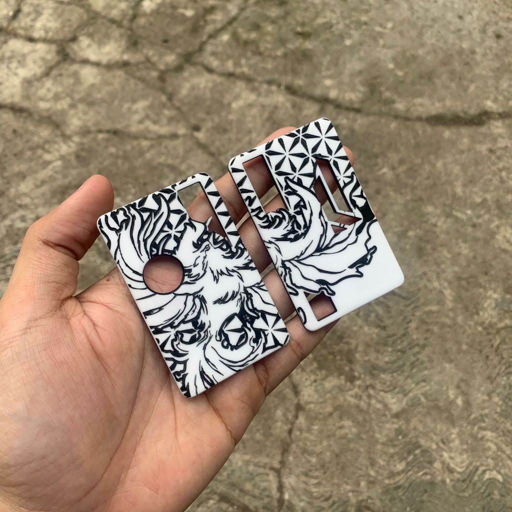 Jual Panel Akrilik 3mm Penutup Cover Pulse V2 Phoenix White & Black ...