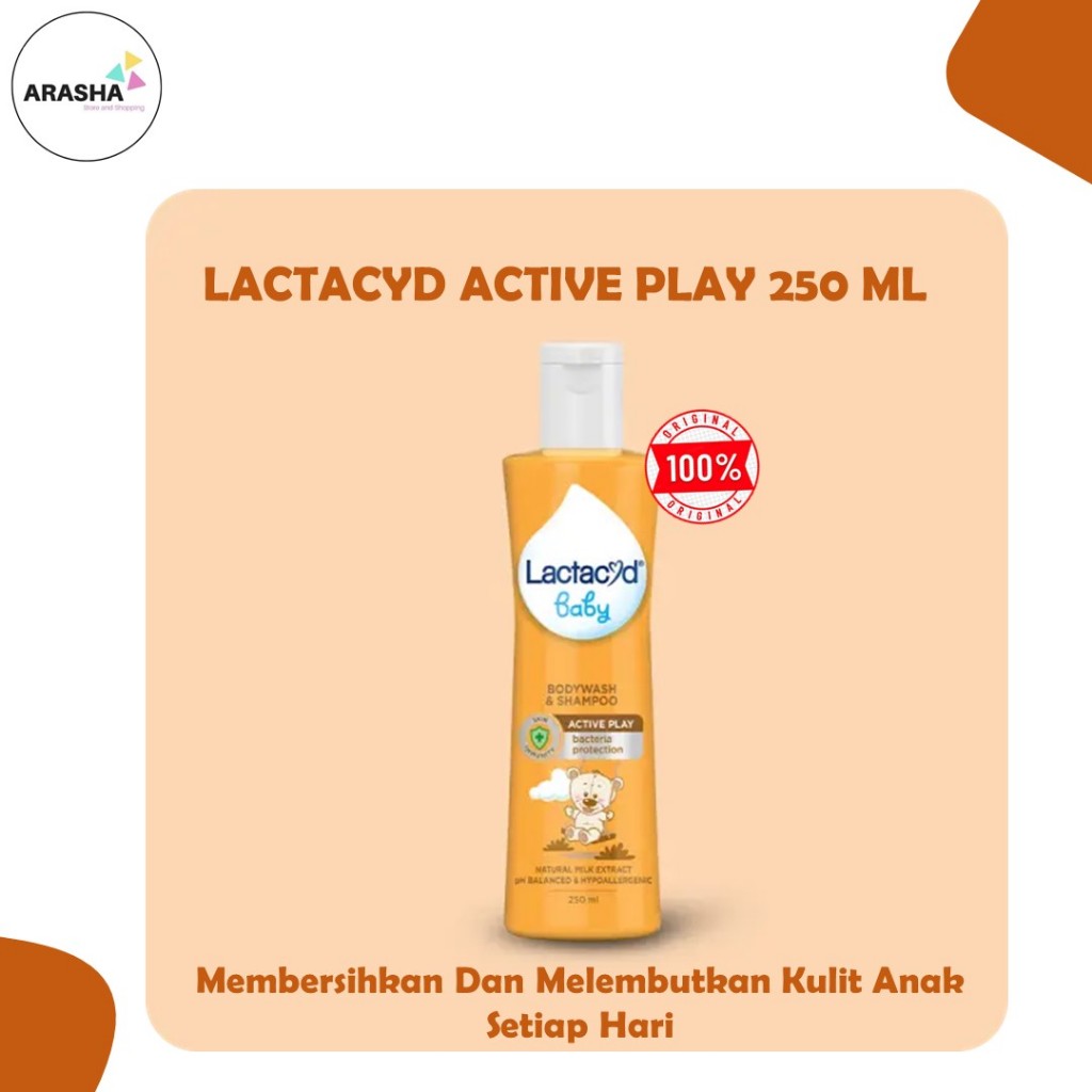 Jual Lactacyd Baby Active Play 250ml - Sabun & Shampoo Anak - Menjaga ...