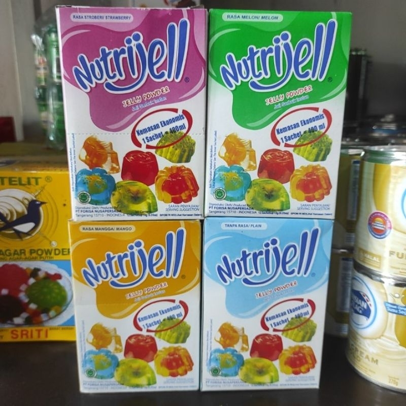 Jual NUTRIJELL (isi 12 Sachets 10g) | Shopee Indonesia