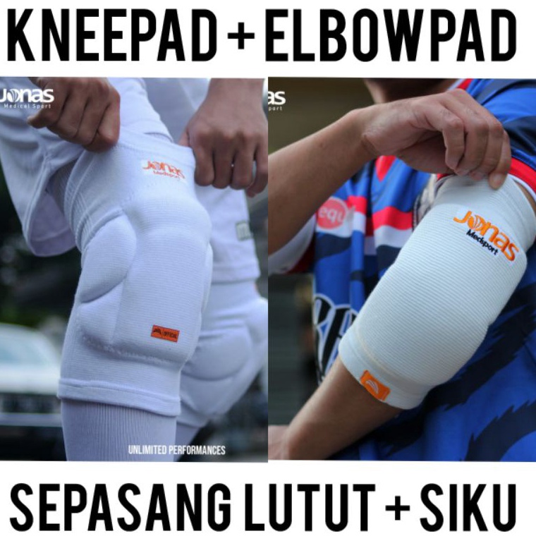 Jual Kneepad Futsal Jonas V2 Elbowpad Elbow Neo Knee Pad Pelindung ...