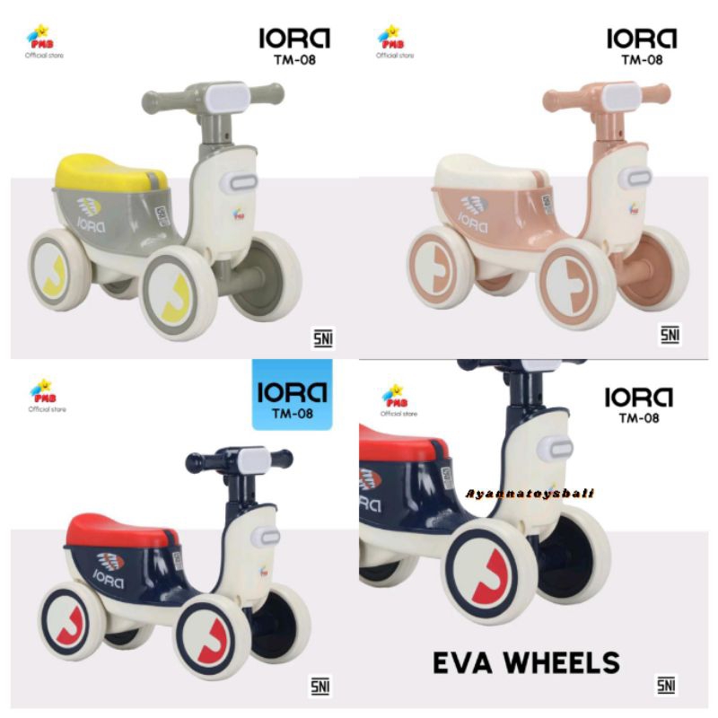 Jual Sepeda anak Iora TM 08 PMB Ride on | Shopee Indonesia