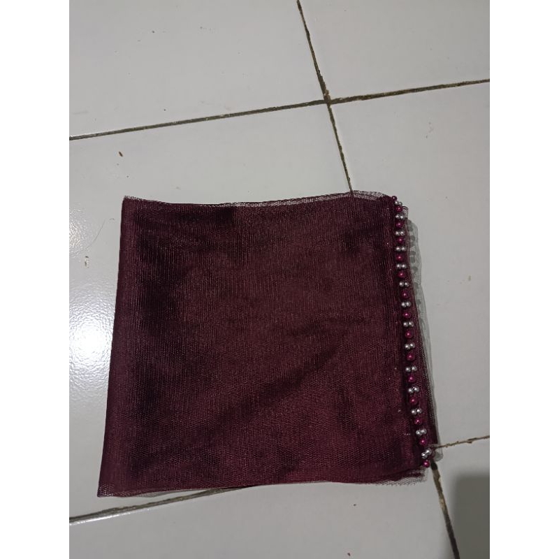 Jual SLAYER MUTIARA HUSUS WARNA BERGENDY | Shopee Indonesia