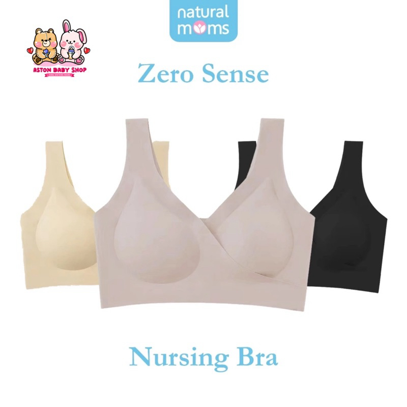 Jual Natural Moms Zero Sense Maternity & Nursing Bra + Zero Sense - Bra ...