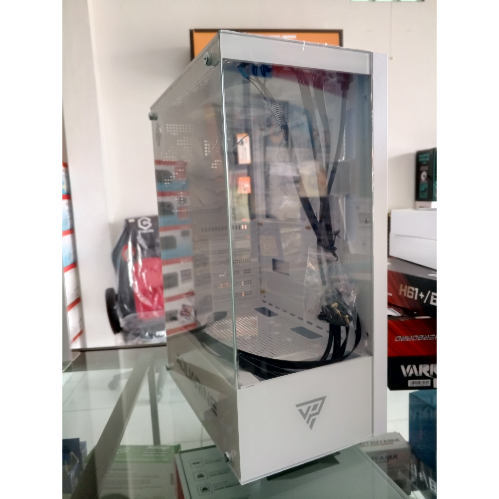Jual Casing PC Gaming Varro Prime Aquarine include 3 Fan | Shopee Indonesia