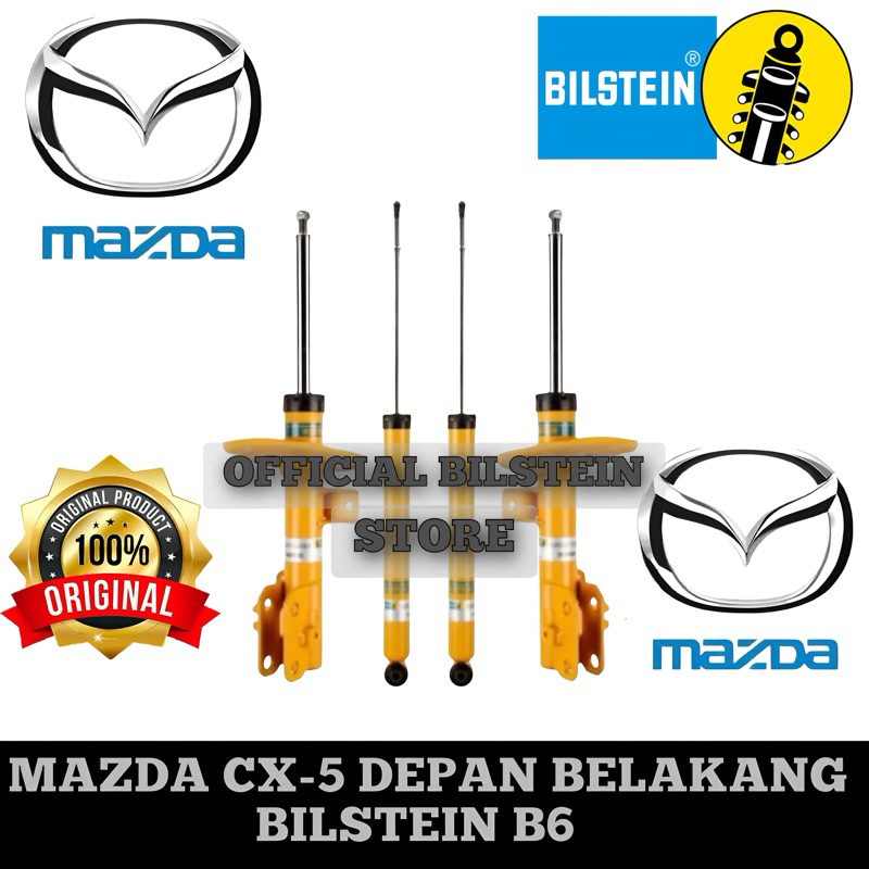 Jual SHOCKBREAKER DEPAN BELAKANG MAZDA CX-5 CX5 ORIGINAL BILSTEIN B6 ASLI | Shopee Indonesia