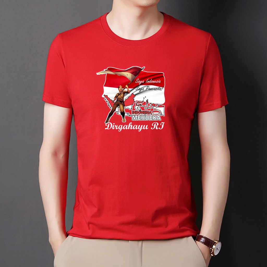 Jual Kaos Garuda Indonesia Lengan Pendek Terbaru 17 Agustus 2024 Dirgahayu HUT RI Ke 79 ...