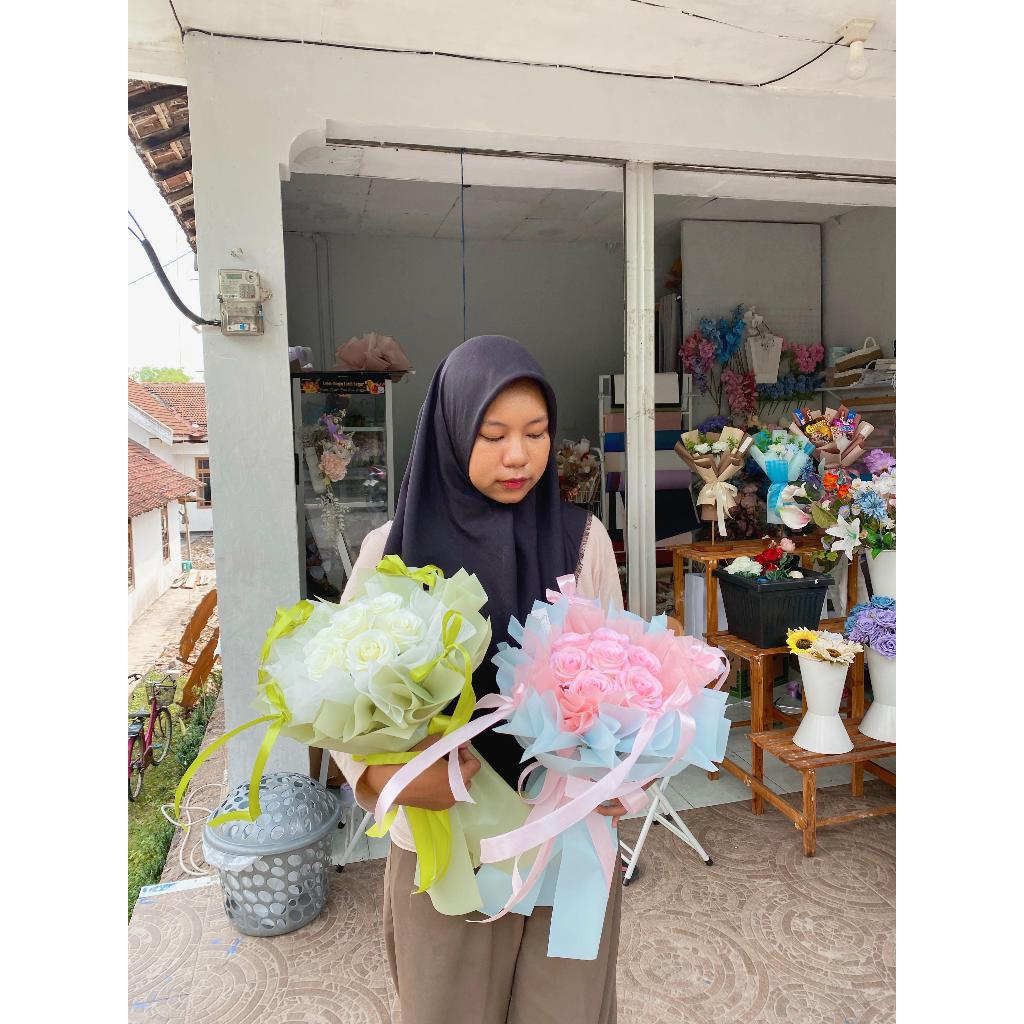 Jual Buket coquette medium (buket round) | Shopee Indonesia