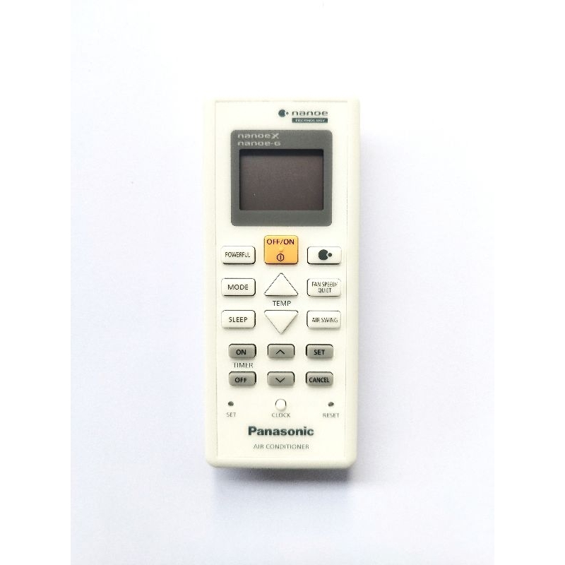 Jual REMOT REMOTE AC PANASONIC NANOE X NANOEG 19190 ORIGINAL ASLI ...