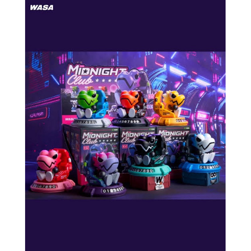 Jual WASA WAZZUP FAMILY MIDNIGHT CLUB BLIND BOX WASA BABY - WASA ...
