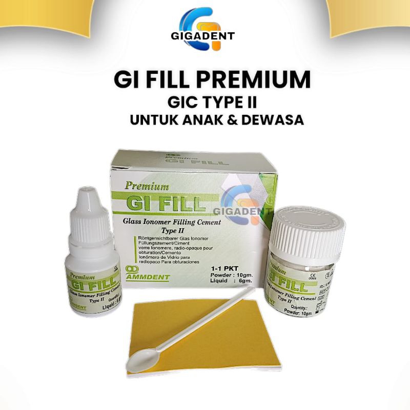 Jual GIC GI FILL PREMIUM SERUPA FUJI 9 | Shopee Indonesia