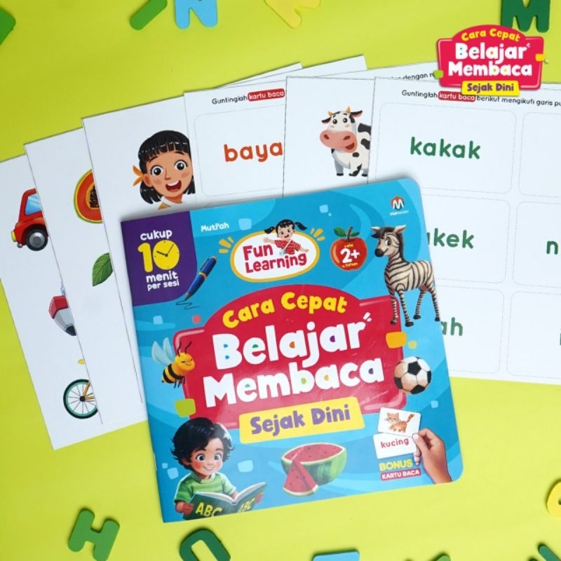 Jual Fun Learning Cara Cepat Belajar Membaca Sejak Dini buku balita ...