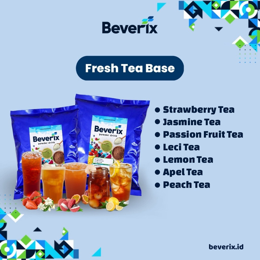 Jual Bubuk Minuman Teh Jumbo Premium Aneka Rasa Lemon, Leci,Melati ...
