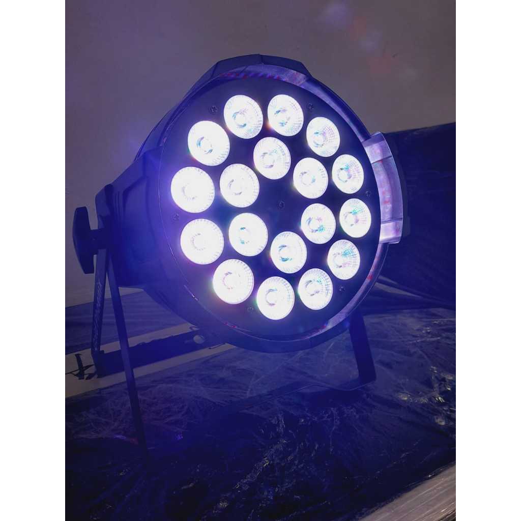 Jual Lampu LED PAR LED 18 10W GP RGBW / lampu panggung / lampu sorot ...