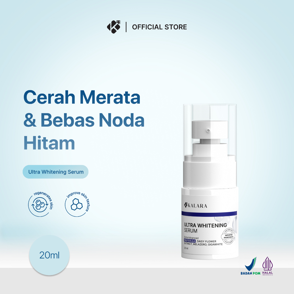 Jual Kalara - Ultra Whitening Serum with Proteolea | Shopee Indonesia