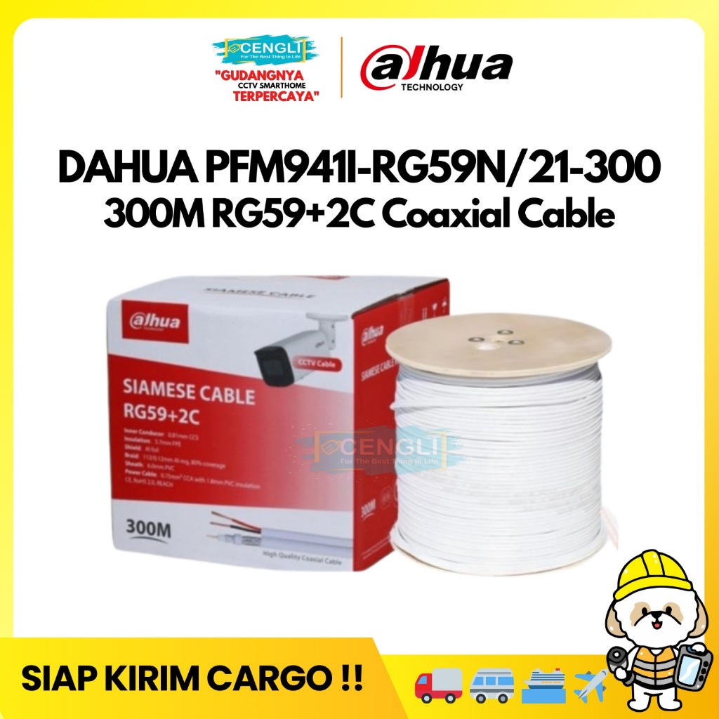 Jual Kabel Infinity Supreme RG59 Plus Power 300 Meter / RG59 300M ...