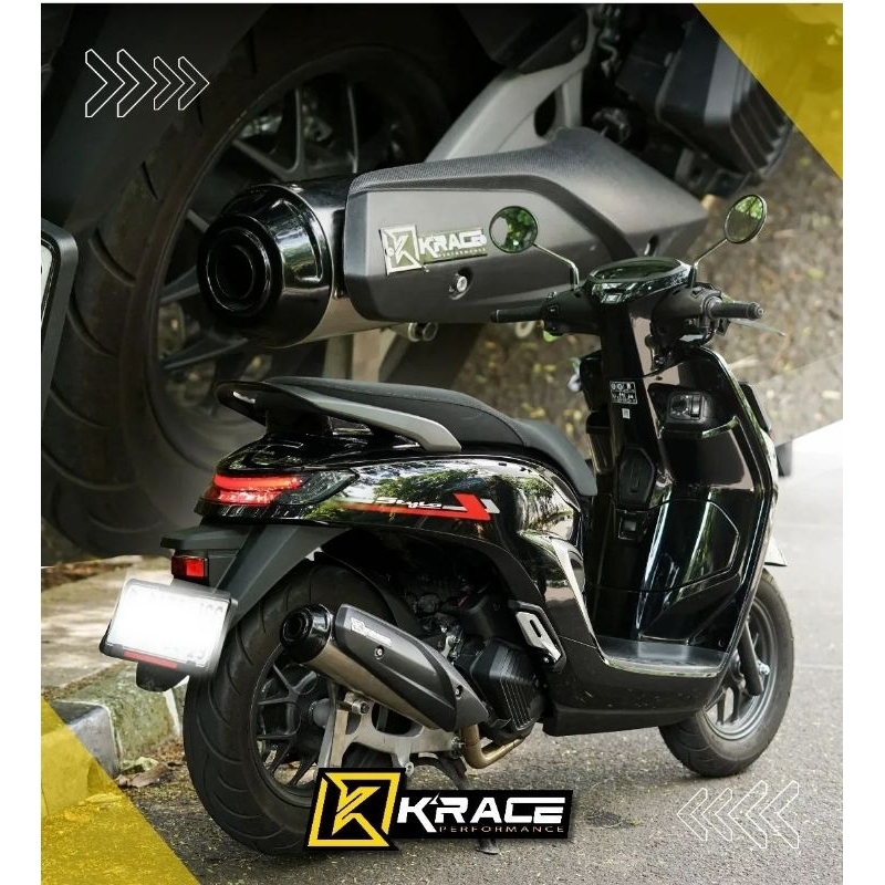 Jual Knalpot Krace Stylo 160 / Knalpot Stylo 160 Krace Standar Racing ...