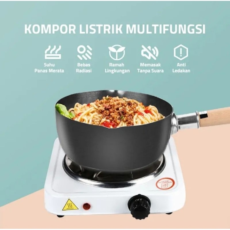 Jual Kompor Listrik Portable Mini 500 Watt White Mosquito Electric ...