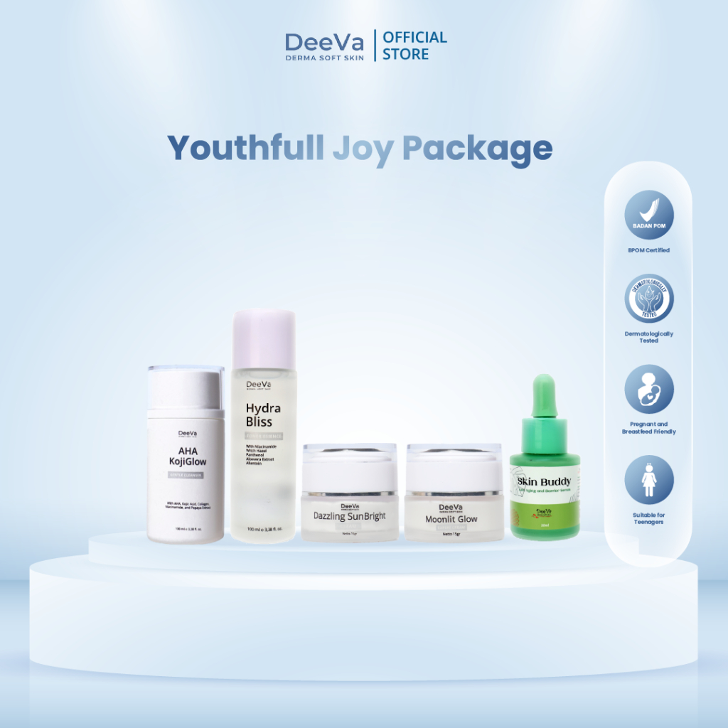 Jual DeeVa Derma Soft Skin - Youthfull Joy Package for Anti Aging and ...