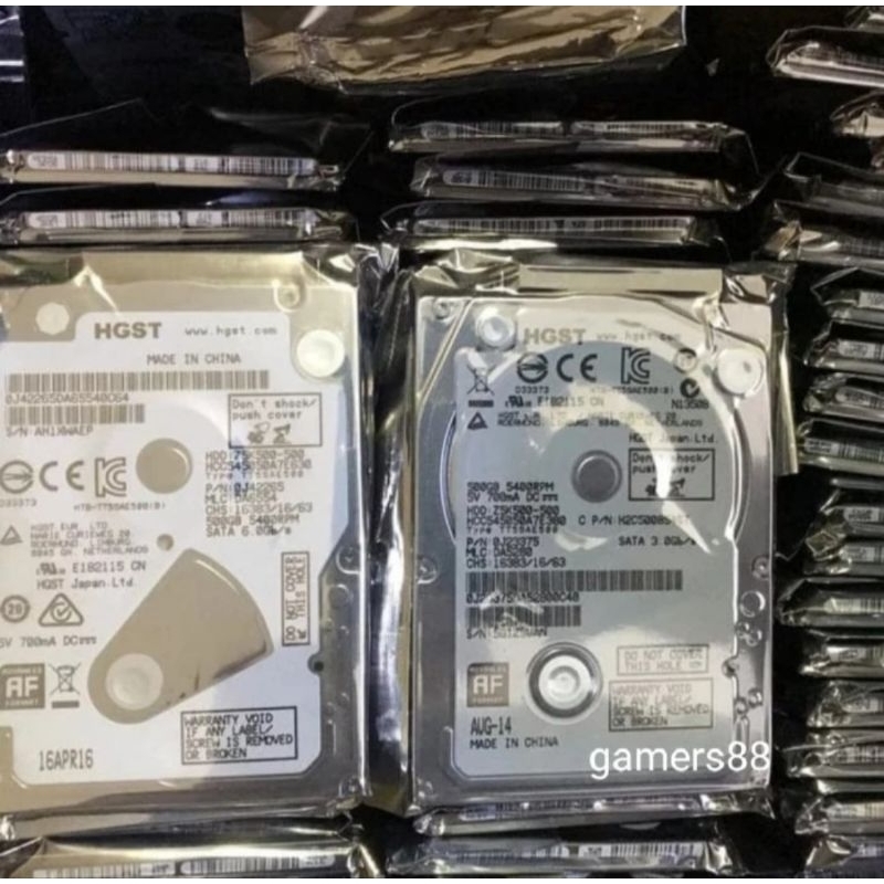Jual HDD 500GB Hardisk 500GB Laptop 2.5" Internal Harddisk Notebook ...
