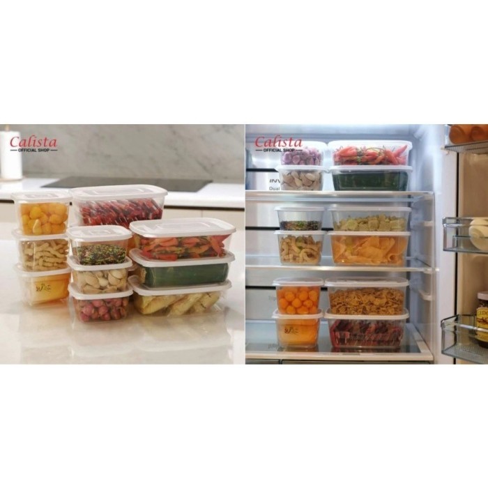 Jual Food Container Kontainer Tempat Penyimpanan Makanan 6 in 1 Furano ...