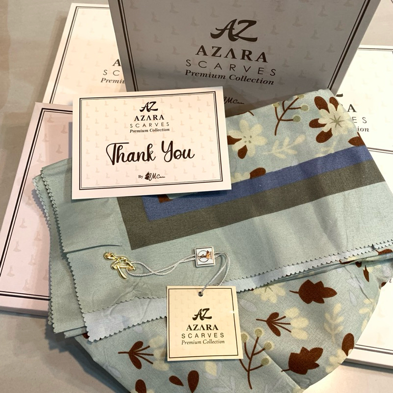 Jual AZARA SCARVES PREMIUM COLLECTION BOX (hijab box premium) | Shopee ...
