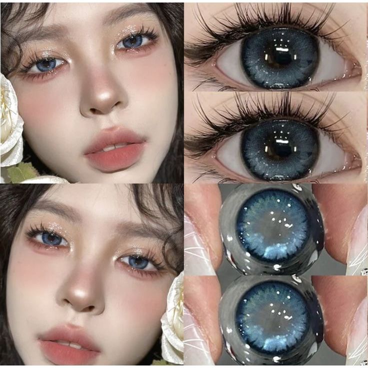 Jual JSOFTLENS BIRU Softlens Premium Coklat Biru Barbie Kekinian ...