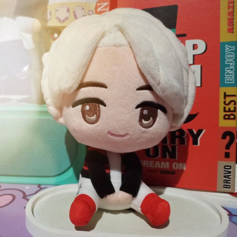 Jual Boneka TinyTan Mic drop Jimin / official / bts | Shopee Indonesia