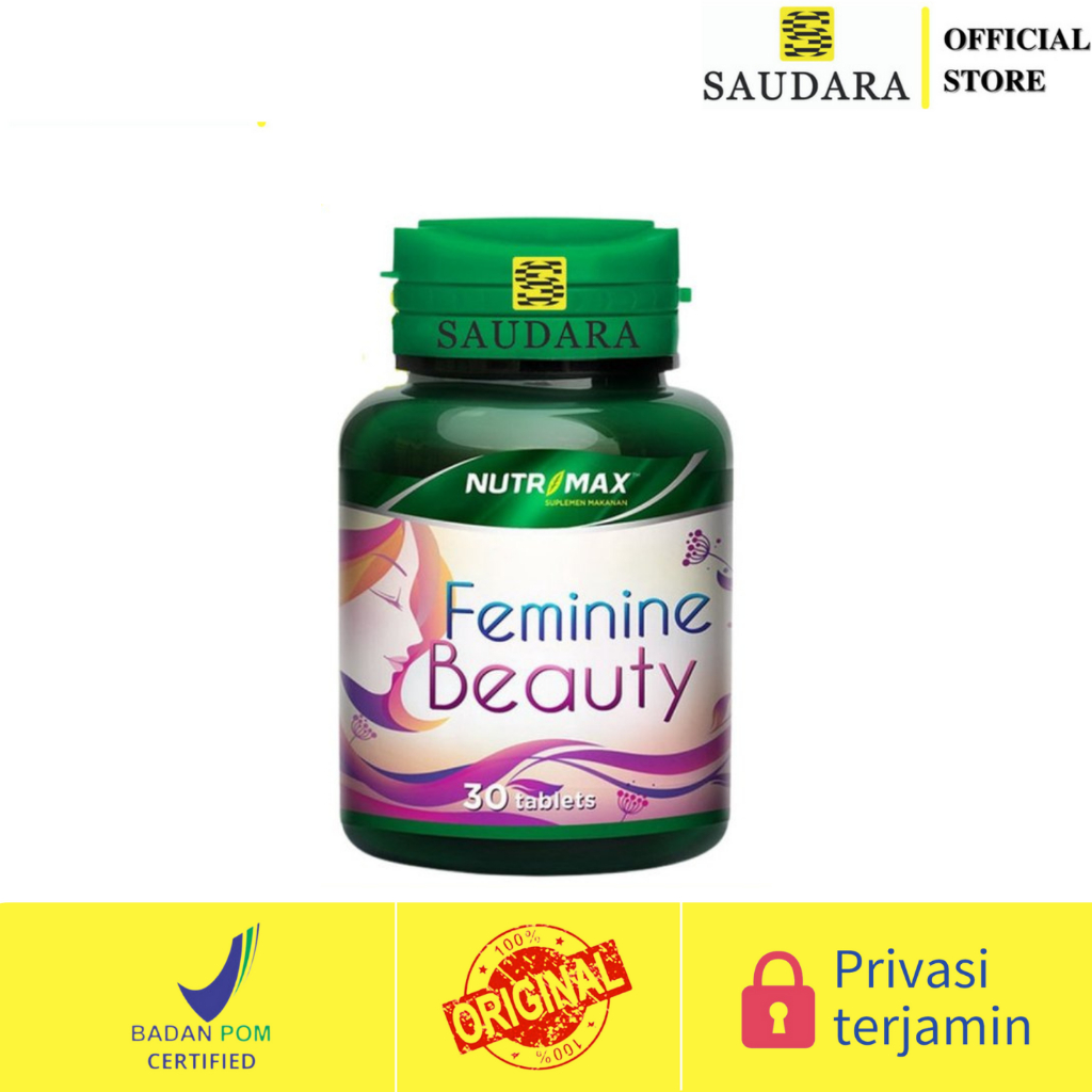 Jual Nutrimax Feminine Beauty 30 Tablets | Shopee Indonesia