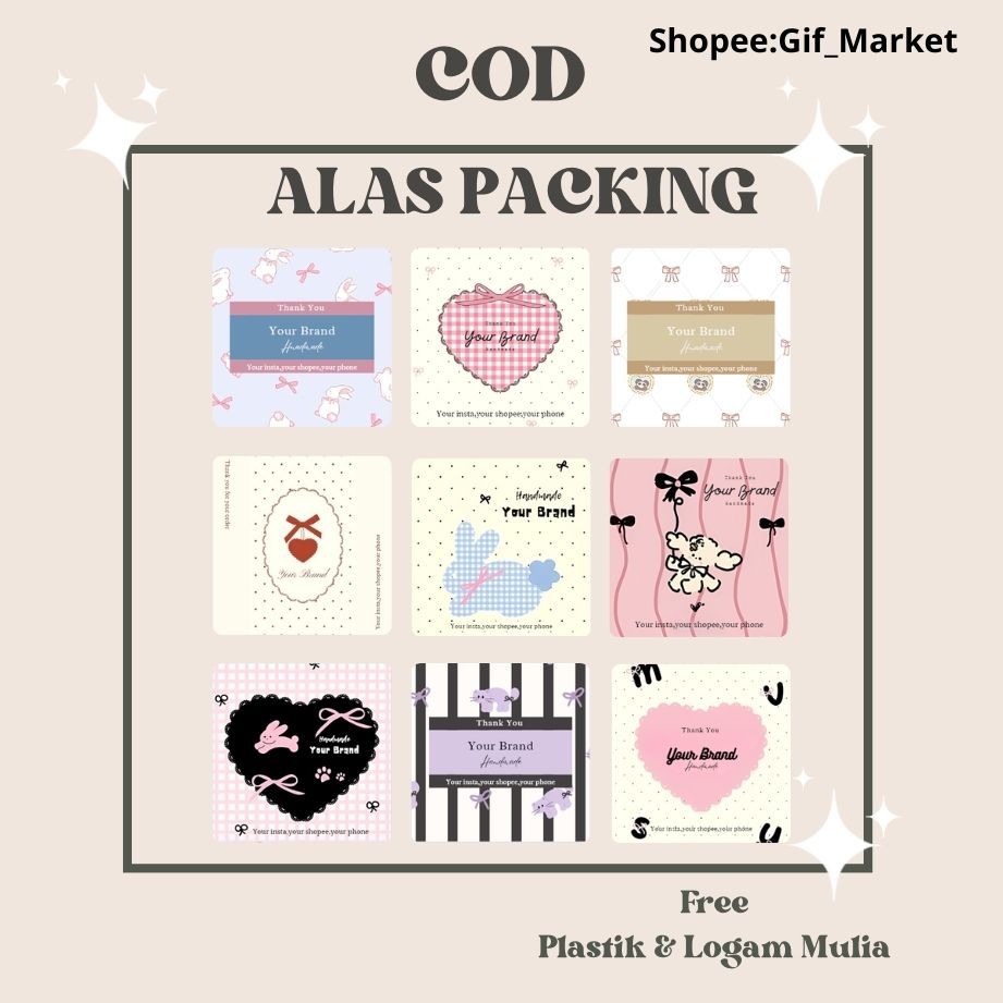 Jual Alas Packing | Cod | Free Ongkir | Free Plastik | Aksesoris | ikat ...