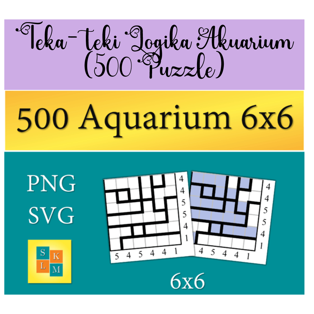 Jual Teka-teki Logika Akuarium (500 Puzzle) | Shopee Indonesia