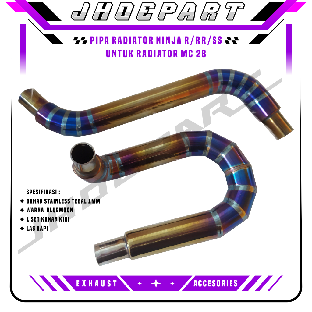 Jual Selang pipa Radiator Ninja R RR Radiator NSR MC28 Kanan Kiri ...