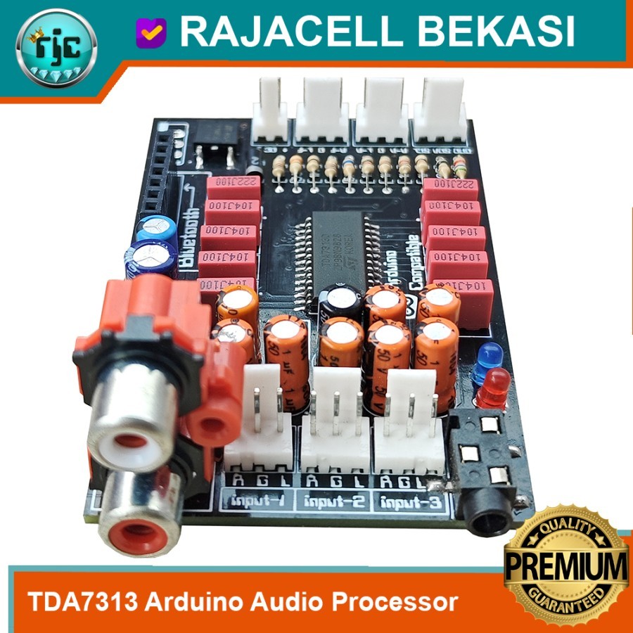 Jual TDA7313 Audio Processor for Arduin0 I2C Digital EQ Tone Volume Control | Shopee Indonesia