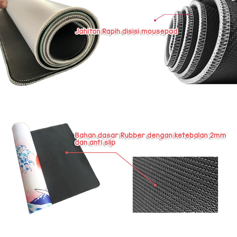 Jual MOUSE PAD GAMING MOUSEPAD PANJANG MOTIF GUNDAM ANIME KARTUN ANAK ...