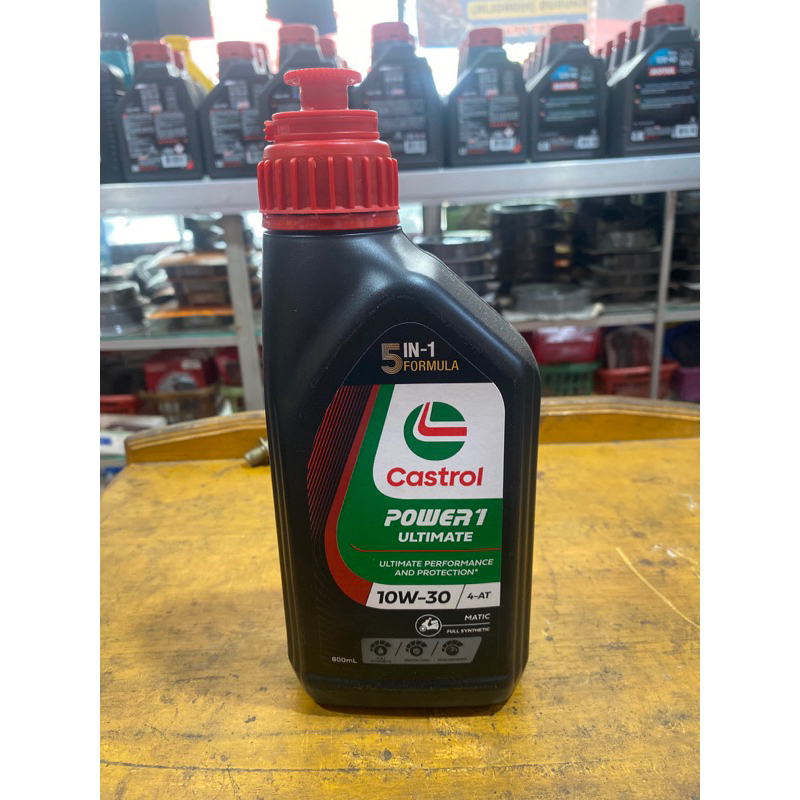 Jual Oli Castrol Power Ultimate matic 10W-30(Original full synthetic ...