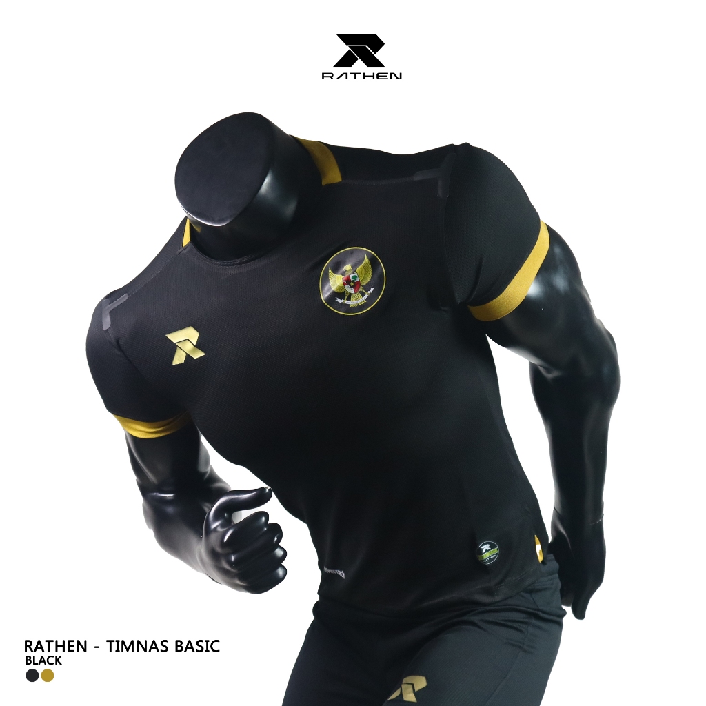 Jual RATHEN - Jersey Timnas Indonesia 1.0 Fantasy Kit Hitam | Shopee ...