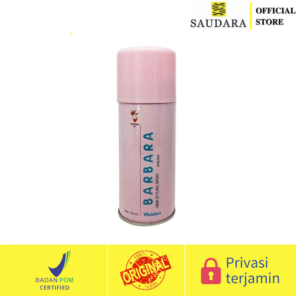 Jual Barbara Hair Styling Spray 150 Ml (PINK) | Shopee Indonesia