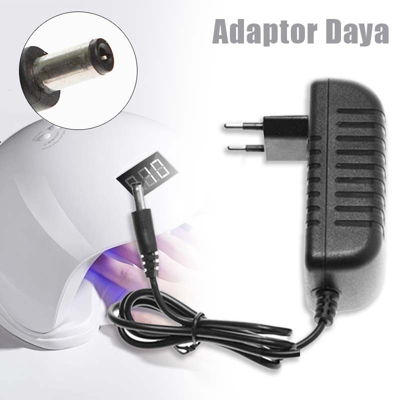 Jual 24V/2A Power Adapter Lubang Bulat Adaptor Power Supply Universal ...