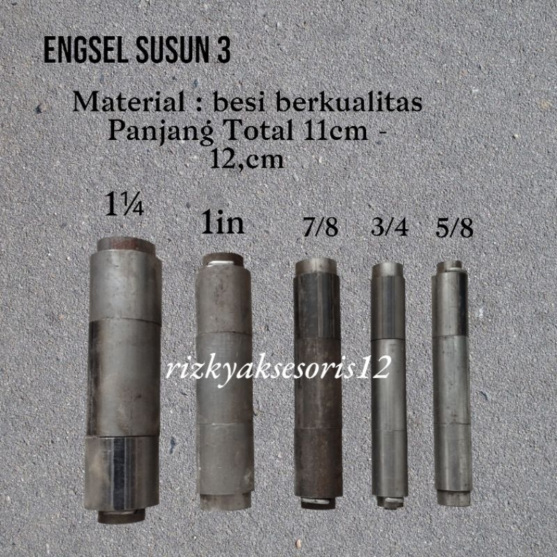 Jual Engsel susun 3 ukuran 11/4 inch // Engsel susun // Engsel pintu ...