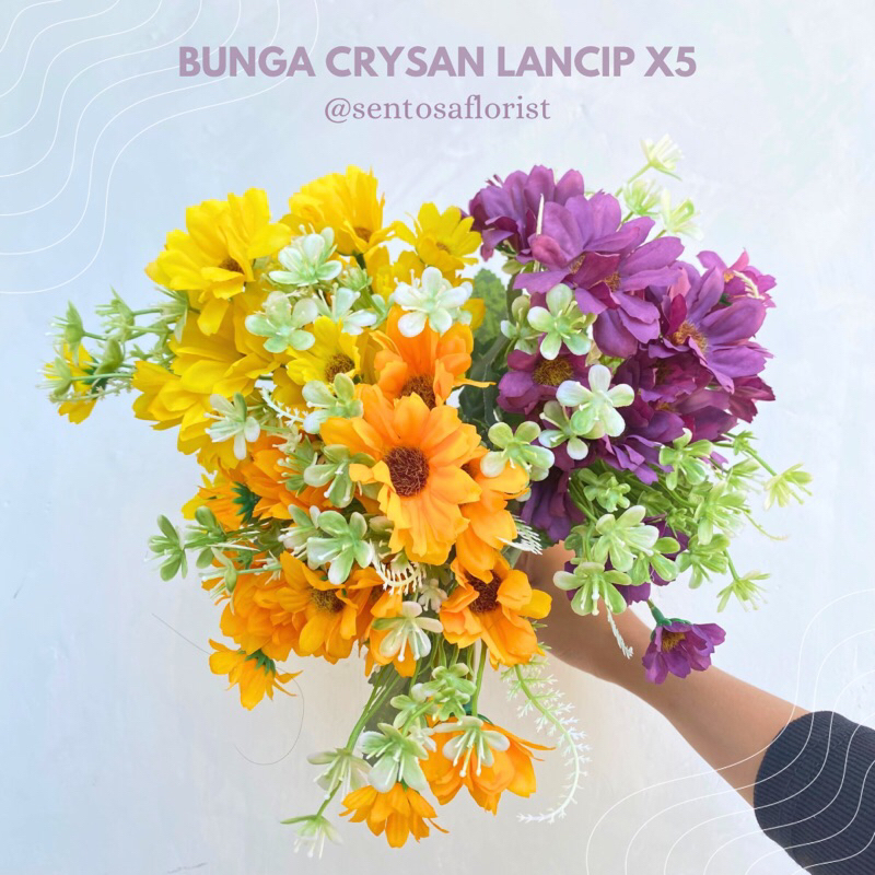 Jual BUNGA CRYSAN LANCIP X5/BUNGA CRYSAN BUCKET HIAS/BUNGA CRYSAN ...